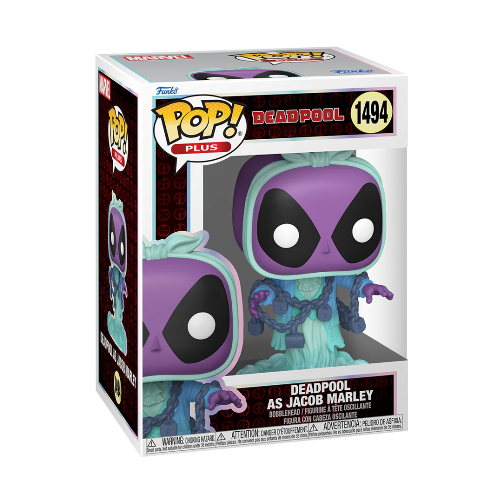 DEADPOOL - POP Plus N° 1494 -Deadpool As Jacob Marley : ShopForGeek.com ...