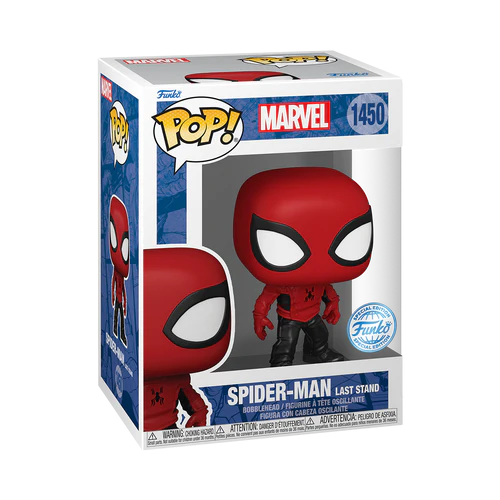 MARVEL - POP Marvel N° 1450 - Spider-Man (Last Stand) : ShopForGeek.com ...