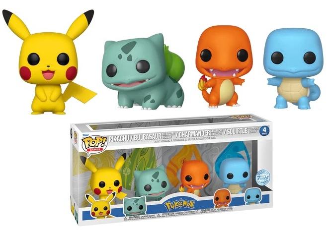 POKEMON - POP Games - Starters - Pack 4 : ShopForGeek.com: Cabezón POP ...