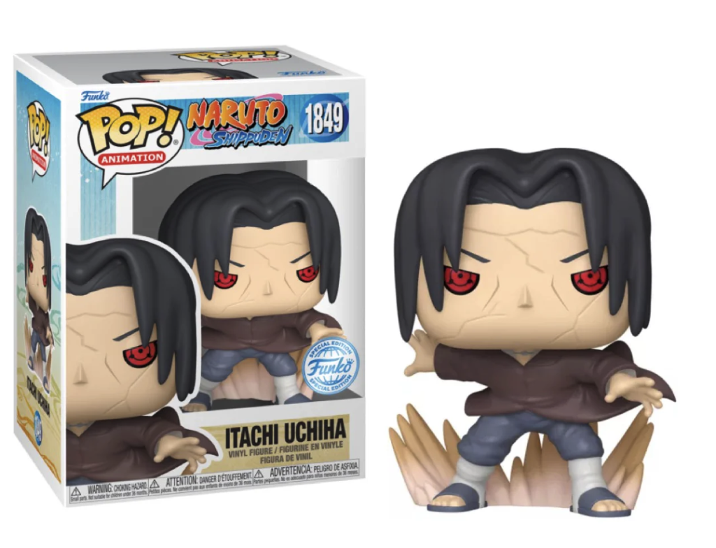 NARUTO SHIPPUDEN - POP Animation N° 1849 - Itachi Uchiwa with Chase ...