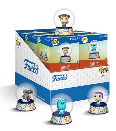 PIXAR - Mini Snow Globes - (BOX 12) : ShopForGeek.com: Snow Globe Funko ...