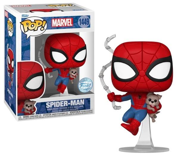 MARVEL - POP N° 1449 - Spider-Man with Sandwich : ShopForGeek.com ...