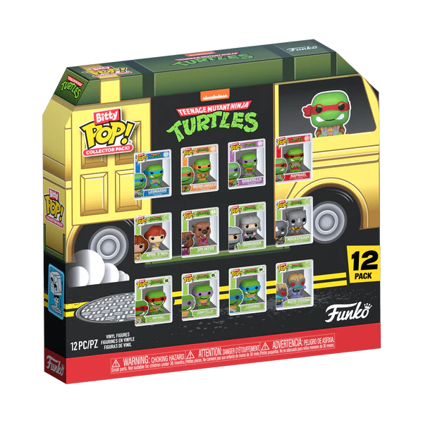 TEENAGE MUTANT NINJA TURTLES - Bitty Pop 12 Pack : ShopForGeek.com ...