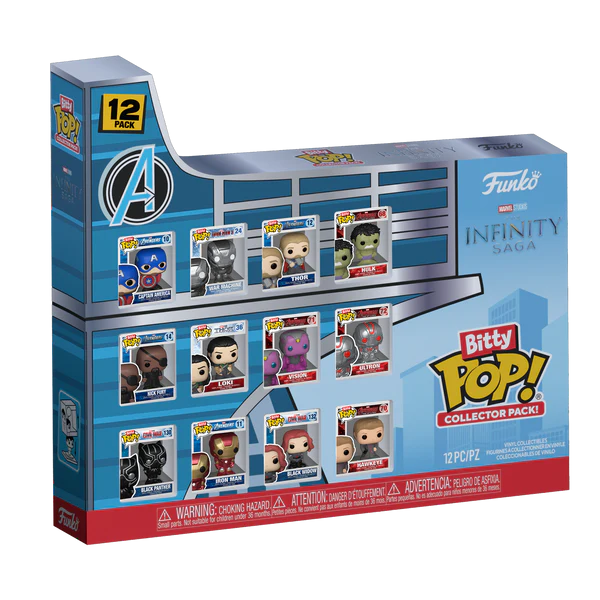 MARVEL - Infinity Saga - Bitty Pop 12 Pack : ShopForGeek.com: Bobble ...
