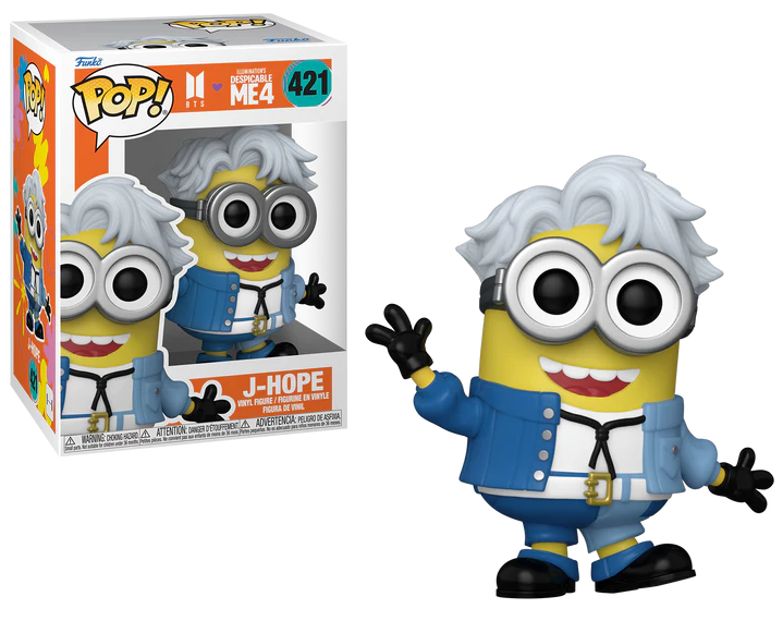 MINIONS X BTS - POP Rocks N° 421 - J-Hope : ShopForGeek.com: Bobble ...
