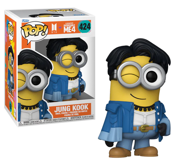 MINIONS X BTS - POP Rocks N° 424 - Jung Kook : ShopForGeek.com: Bobble ...