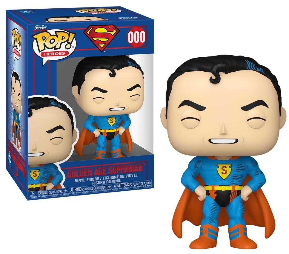SUPERMAN - POP Heroes N°000 - Golden Age Superman : ShopForGeek.com ...