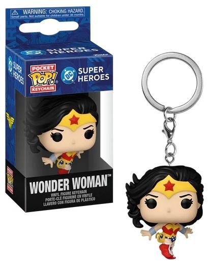 DC COMICS NEW CLASSICS - Pocket Pop Keychain - Wonder Woman : ShopForGeek.com: Keyring Funko DC ...