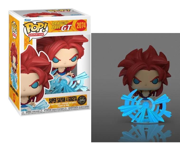 DRAGON BALL GT - POP Animation N° 2074 - SS4 Gogeta with Chase (GW ...
