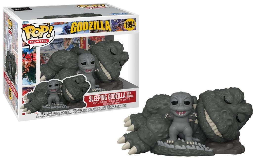 GODZILLA - POP SUPER N° 1954 - Godzilla Sleep : ShopForGeek.com: Bobble ...