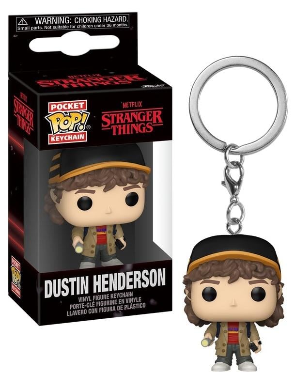STRANGER THINGS S5 - Pocket Pop Keychain - Dustin Henderson ...