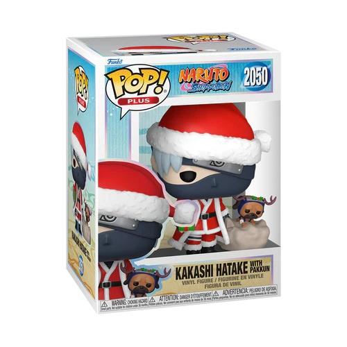 NARUTO SHIPPUDEN - POP Plus N° 2050 - Kakashi with Pakkun (Holiday) : ShopForGeek.com: Bobble ...