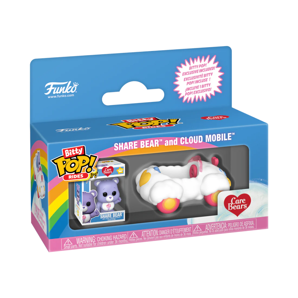 CARE BEARS - Bitty Pop Ride - Cloud Mobile : ShopForGeek.com: Bobble Head POP Funko Serie TV