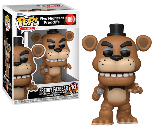 FIVE NIGHTS AT FREDDY'S - POP Games N° 1060 - Freddy : ShopForGeek.com ...