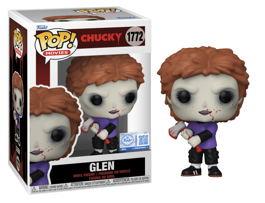 CHUCKY - POP N° 1772 - Glen With Axe : ShopForGeek.com: Bobble Head POP ...