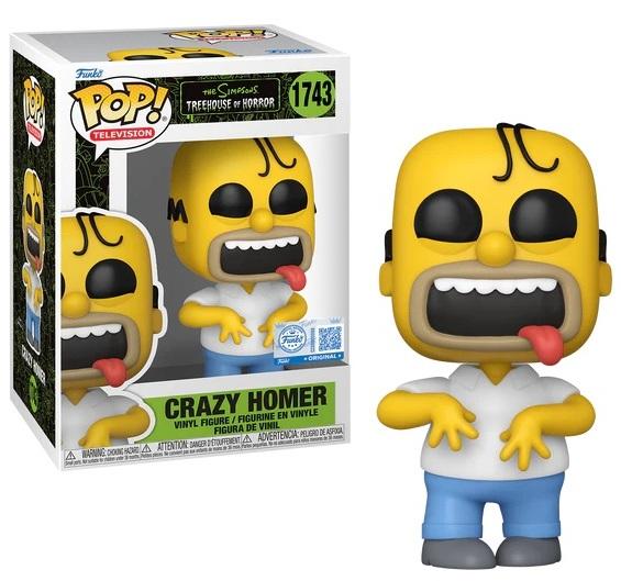 LES SIMPSONS - POP TV N° 1743 - Crazy Homer "TreeHouse Of Horror" : ShopForGeek.com: Bobble Head ...