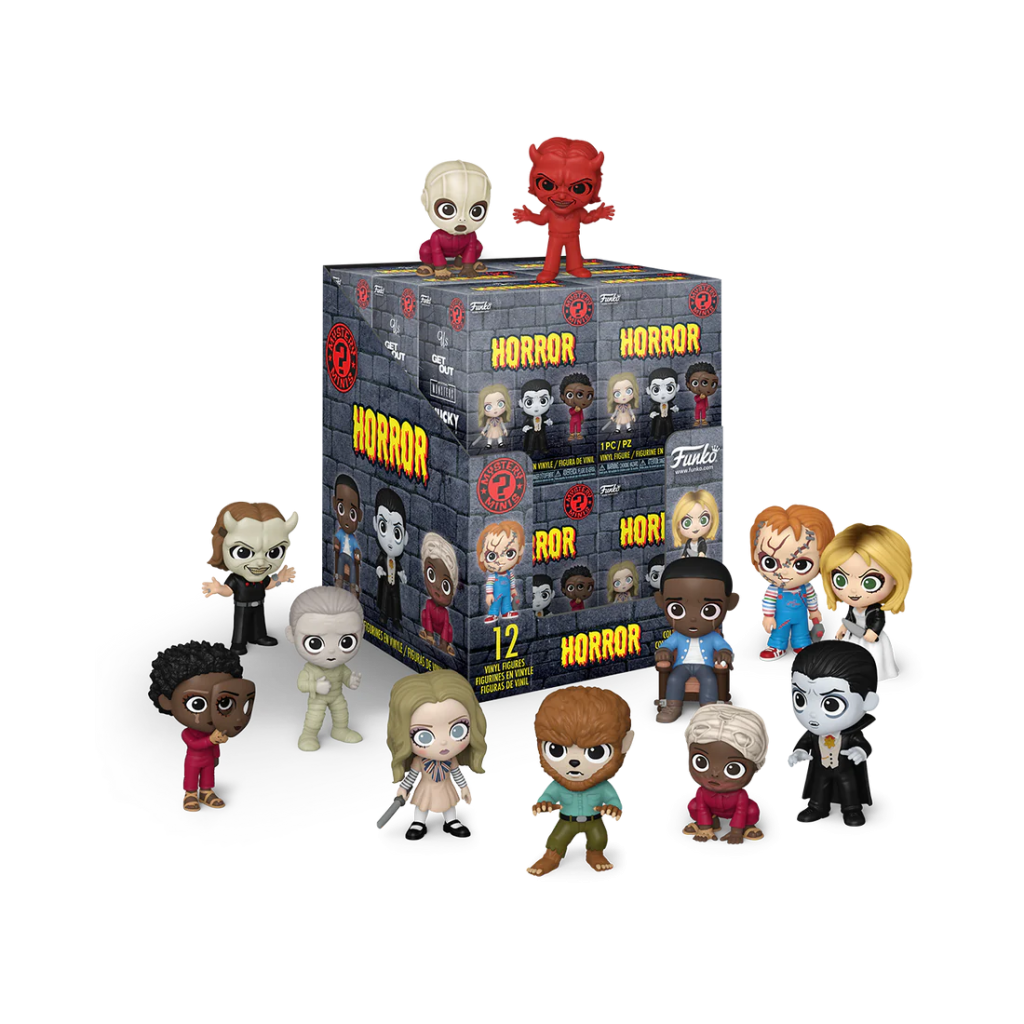 NBCU HORROR - Mystery Minis (BOX 12 Figurines) : ShopForGeek.com ...