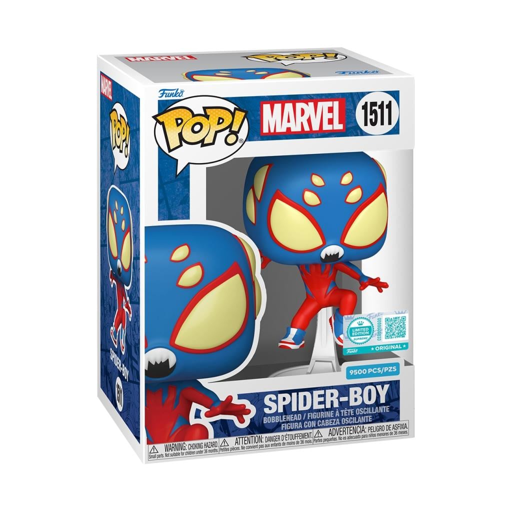 SPIDER-MAN - POP Supreme Marvel N° 1511 - Spider-Boy (With Protector ...