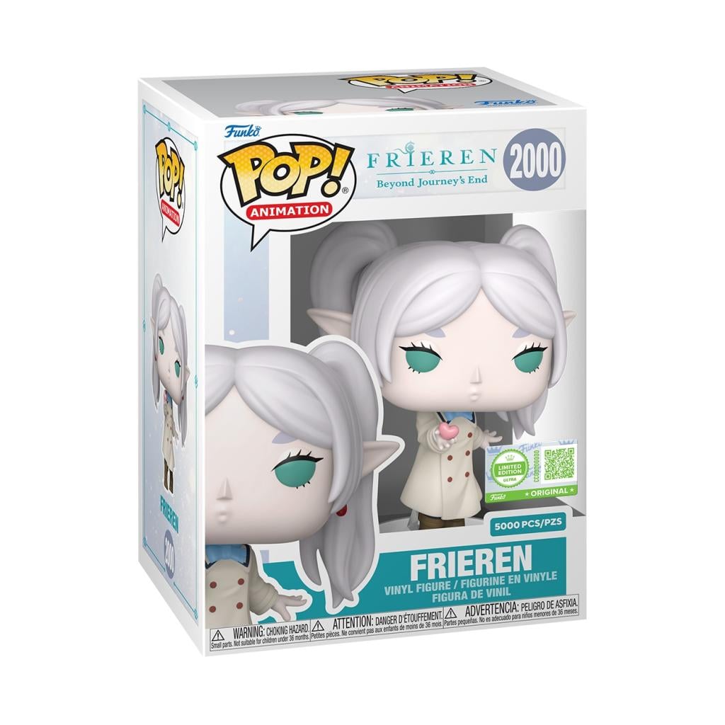 FRIEREN - POP Ultra Animation N° 2000 - Frieren (Kiss) with protector ...