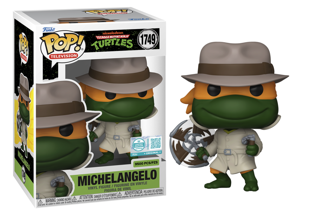 TMNT - POP Supreme N° 1749 - Michelangelo in Trench Coat : ShopForGeek ...