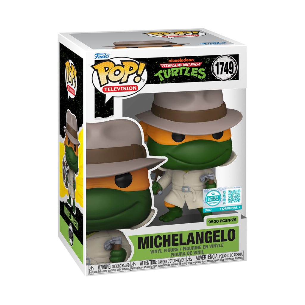 TMNT - POP Supreme N° 1749 - Michelangelo in Trench Coat : ShopForGeek ...