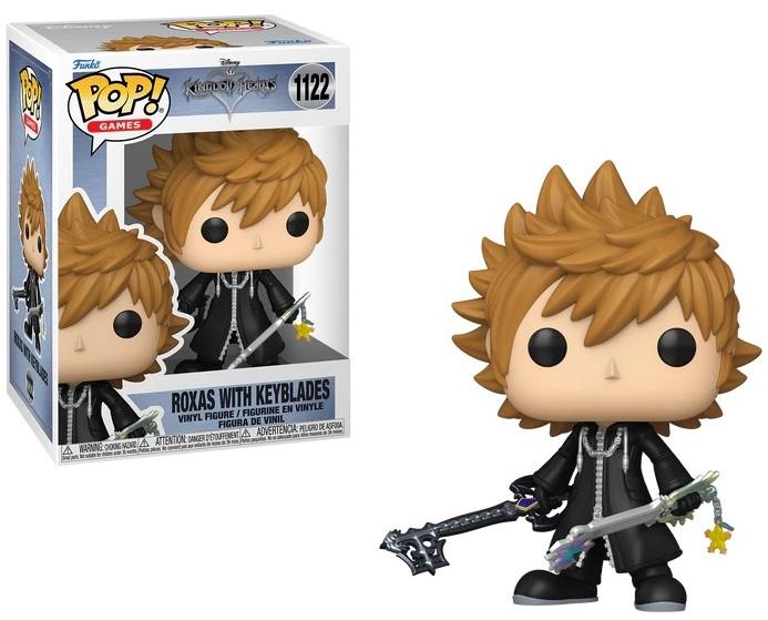KINGDOM HEARTS - POP Games N° 1122 - Roxas with Keyblades : ShopForGeek ...