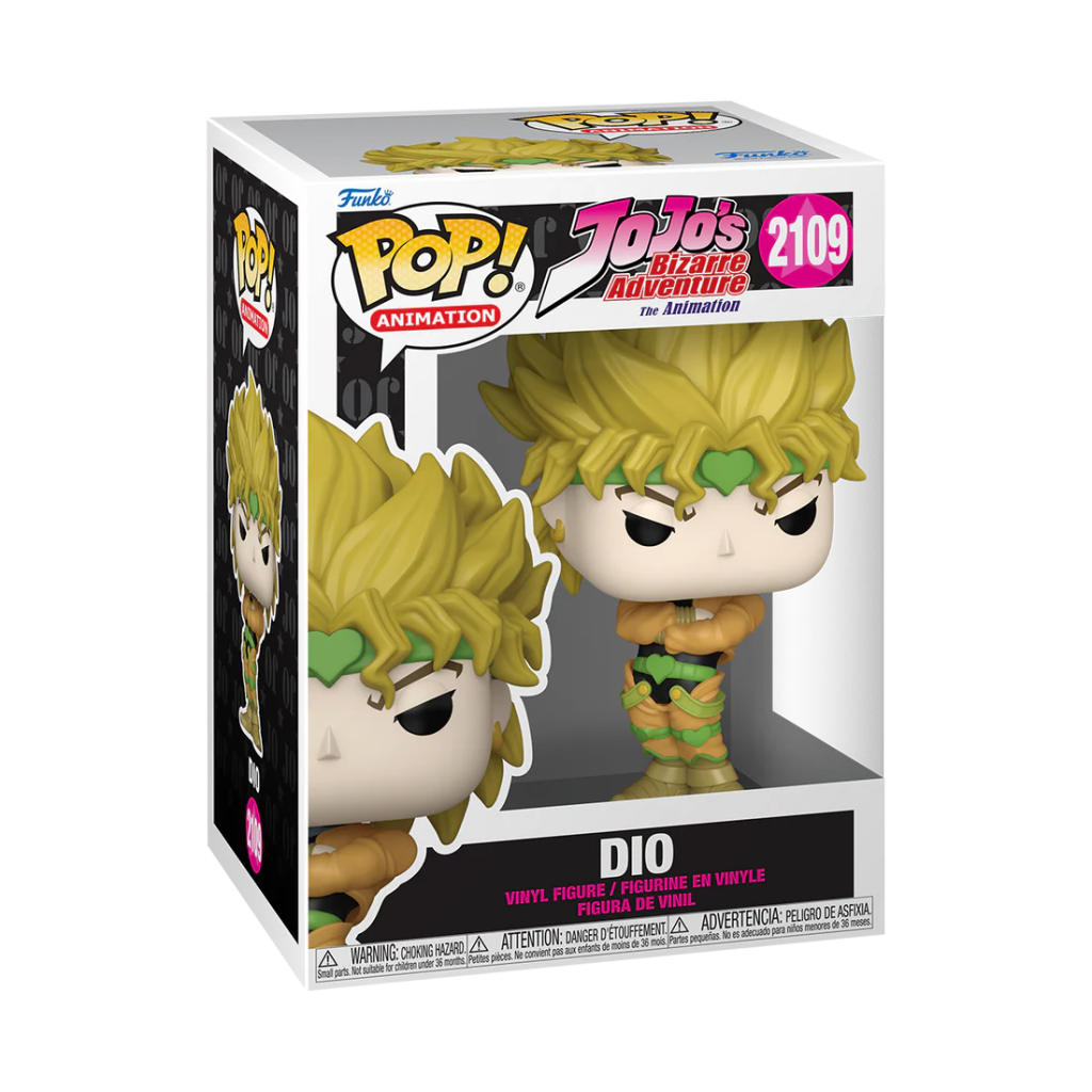 JOJO'S BIZARRE ADVENTURE - POP Animation N° 2109 - Dio : ShopForGeek.com: Bobble Head POP Funko ...