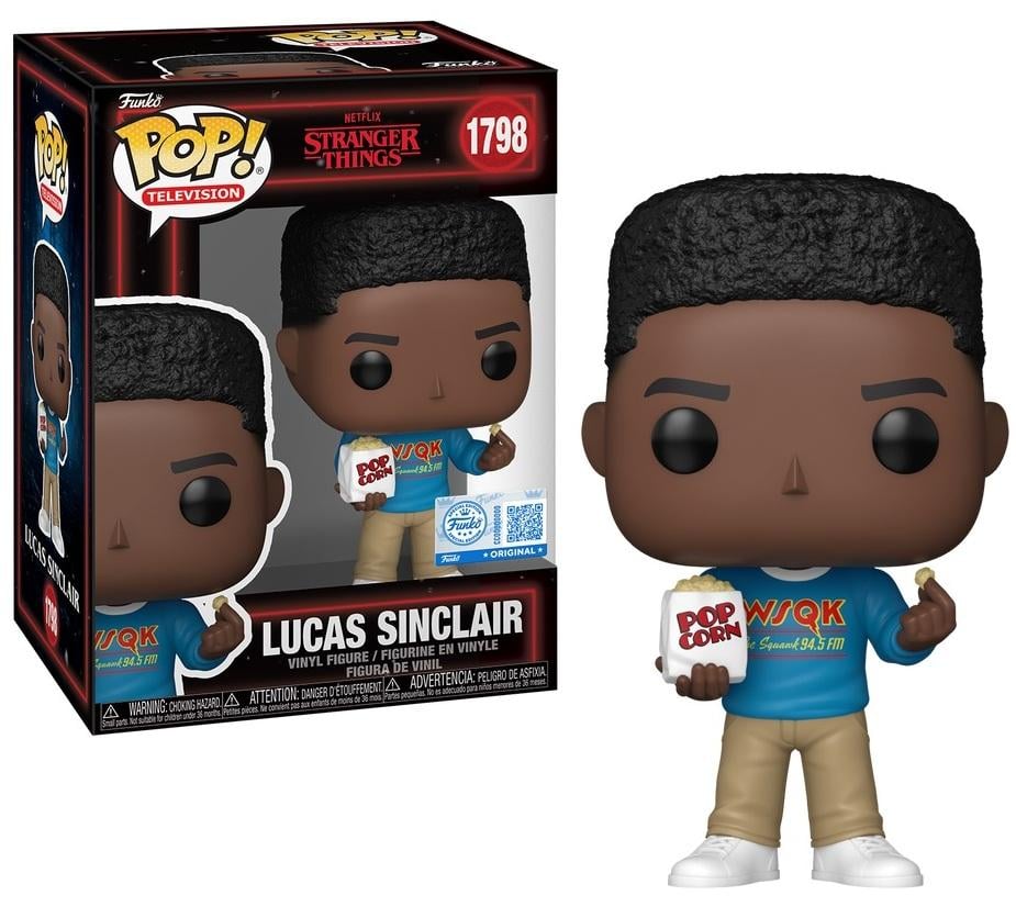 STANGER THINGS - POP TV N° 1798 - Lucas Sinclair with Popcorn ...