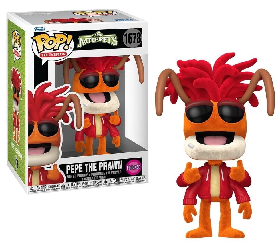 MUPPETS - POP TV N° 1678 - Pepe the Prawn (Flocked) : ShopForGeek.com ...
