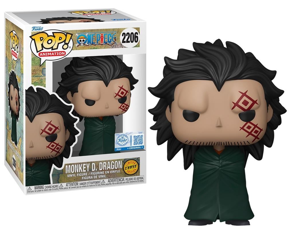 ONE PIECE - POP Animation N° 2206 - Monkey D. Dragon With Chase ...