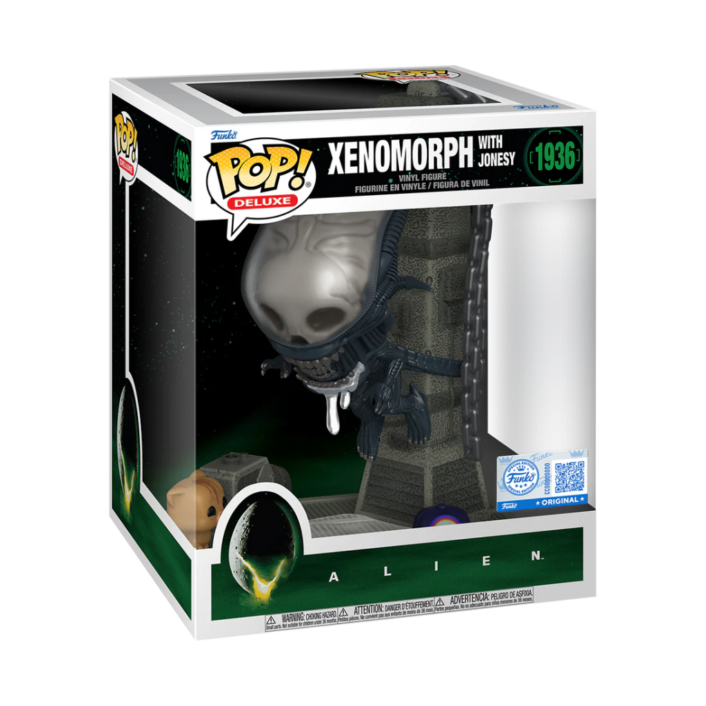 ALIEN - POP Deluxe N° 1936 - Xenomorph With Jonesy : ShopForGeek.com ...