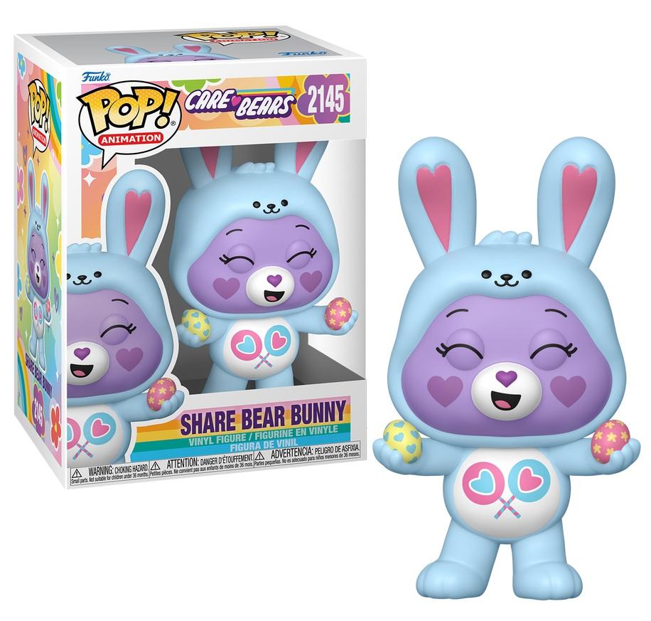 CARE BEARS SPRG - POP Animation N° 2145 - Share Bear Bunny ...