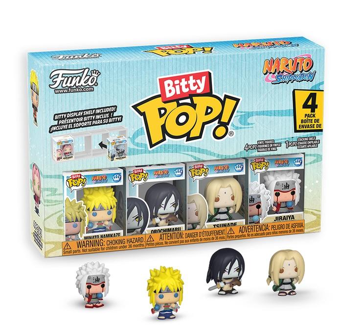 NARUTO SHIPPUDEN - Bitty Pop 4 Pack 2.5cm - Team 2 : ShopForGeek.com ...