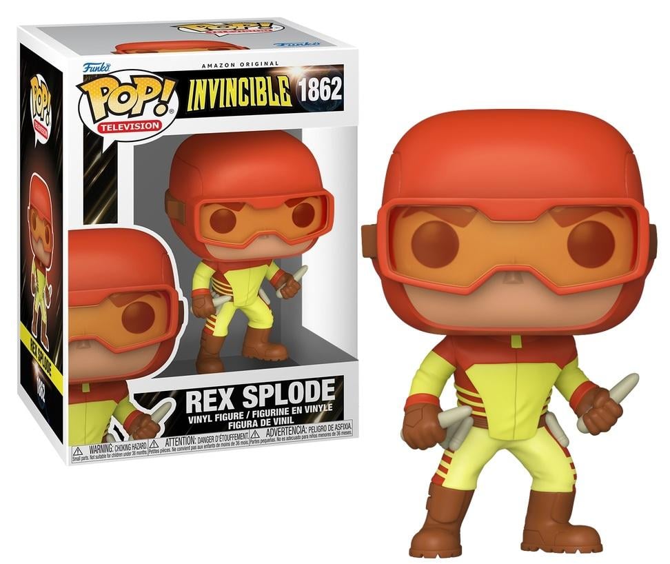 INVINCIBLE - POP Animation N° 1862 - Rex Splode with Chase ...