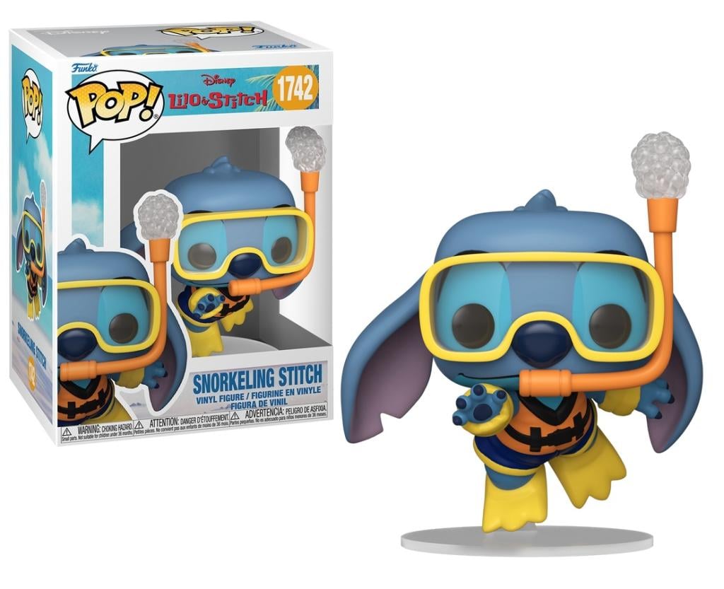 LILO & STITCH - POP Disney N° 1742 - Snorkeling Stitch : ShopForGeek ...
