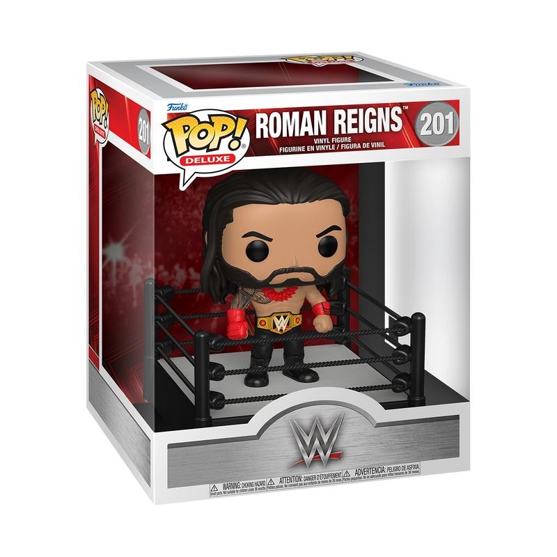 WWE - POP DELUXE N° 201 - Roman Reigns : ShopForGeek.com: Bobble Head ...