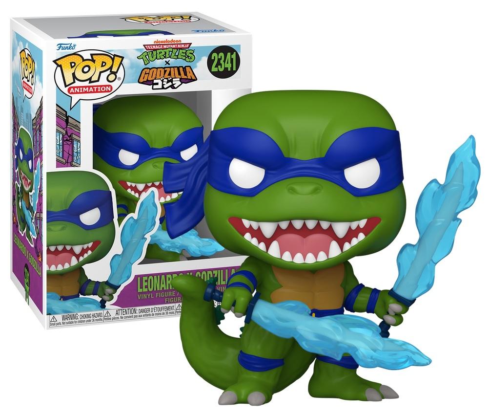 GODZILLA X TURTLES - POP Animation N° 2341 - Leonardo X Godzilla ...