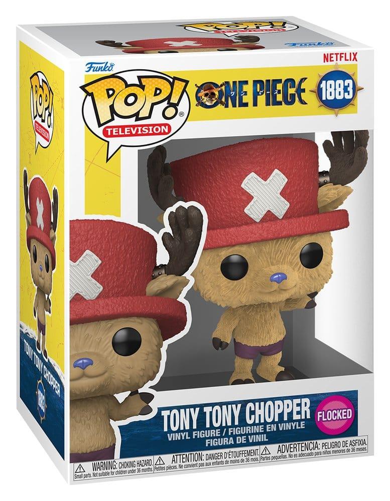 ONE PIECE NETFLIX - POP TV N° 1883 - Chopper (Flocked) : ShopForGeek ...