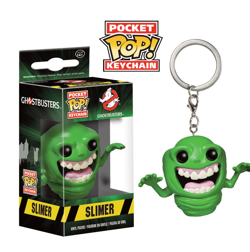 Pocket Pop Keychains : Ghostbusters - Slimer : ShopForGeek.com: Porte ...