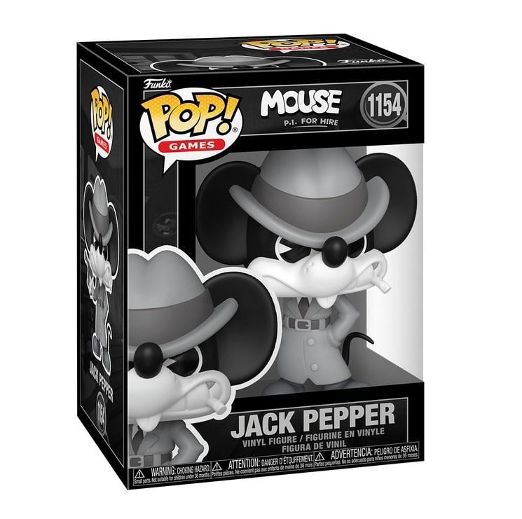 MOUSE PI FOR HIRE - POP Games N° 1154 - Jack Pepper : ShopForGeek.com ...