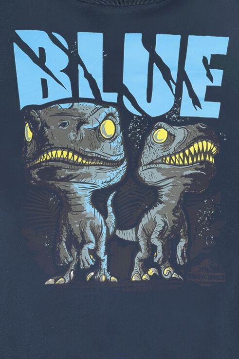 JURASSIC PARK - Blue The Raptor - T-Shirt POP (L) : ShopForGeek.com: T ...