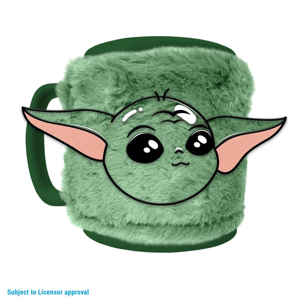 THE MANDALORIAN - Grogu - Fuzzy Mug 440ml : ShopForGeek.com: Mug ...