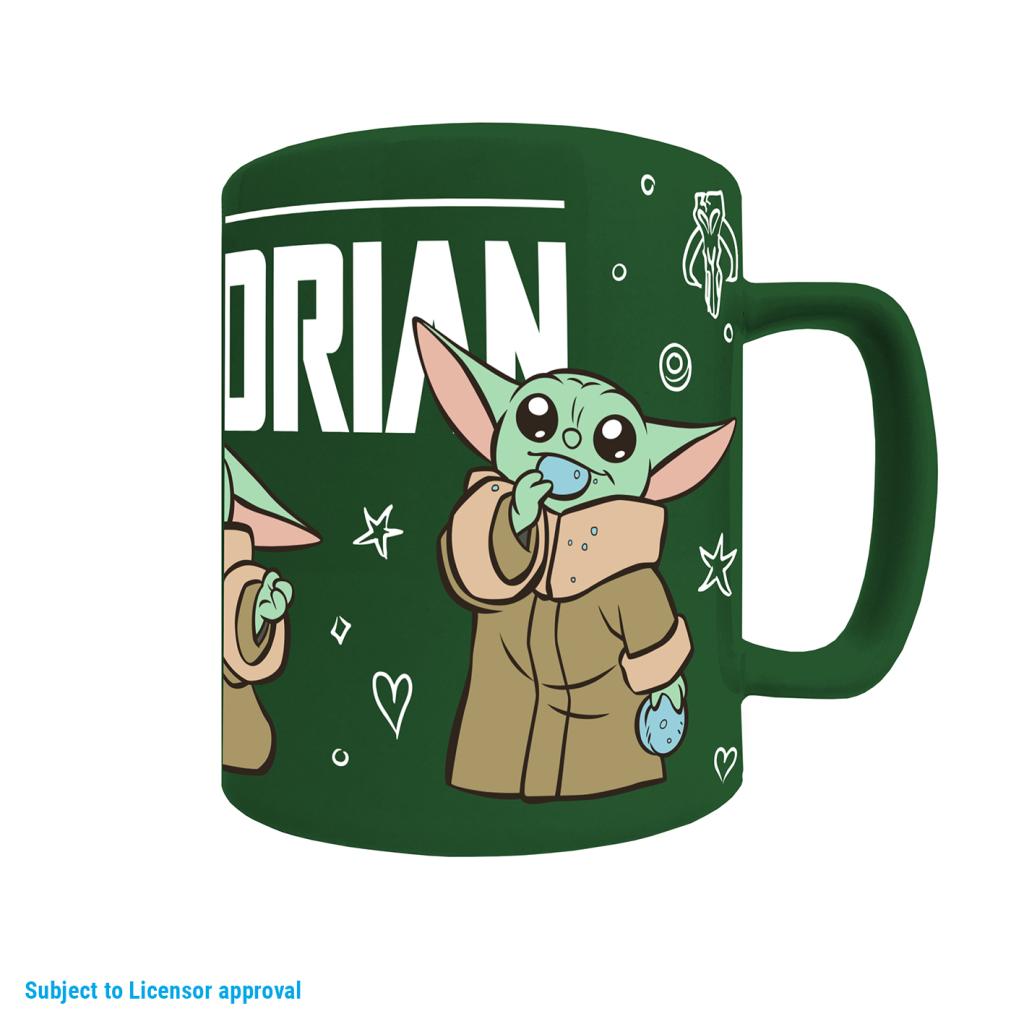 THE MANDALORIAN - Grogu - Fuzzy Mug 440ml : ShopForGeek.com: Mug ...