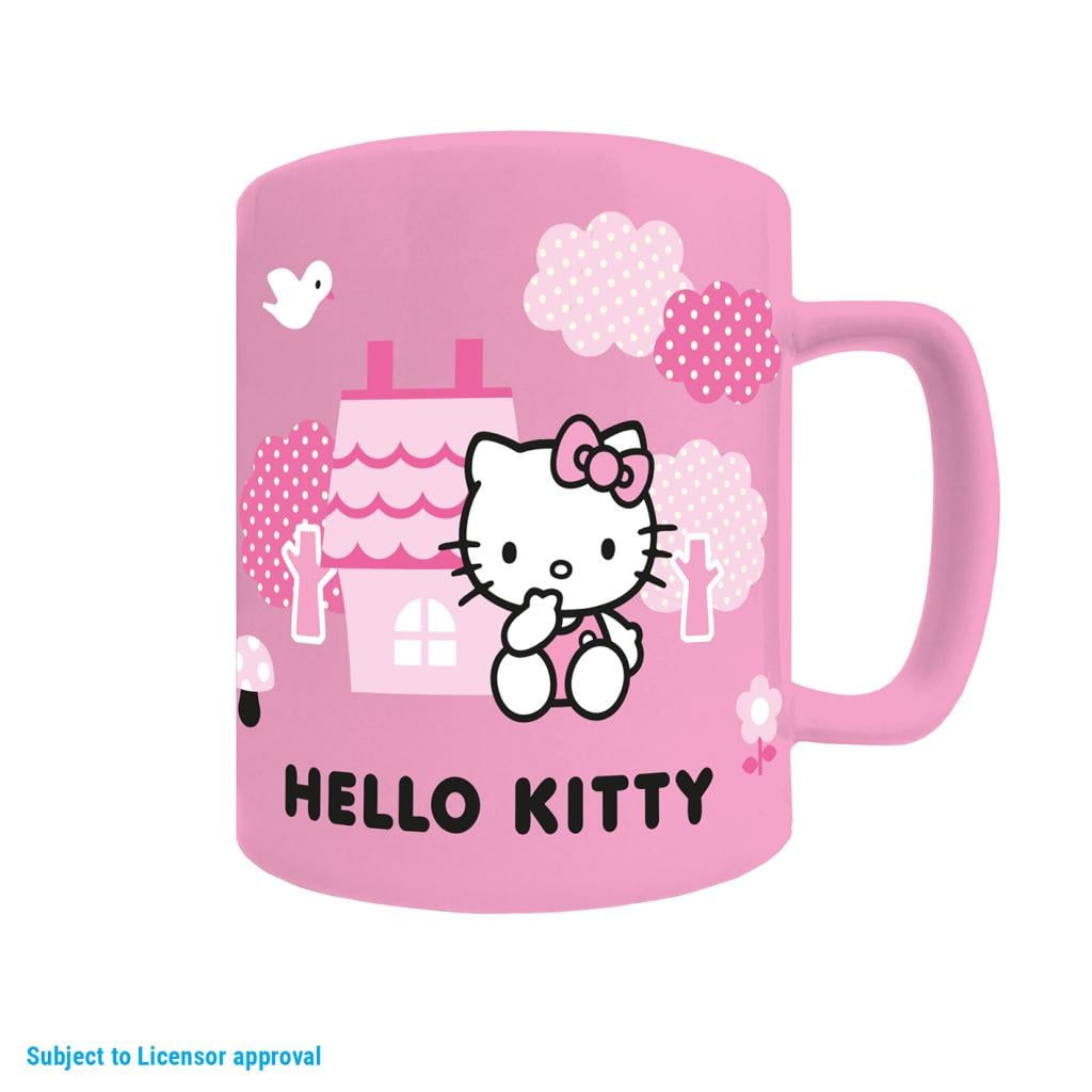 HELLO KITTY - Hello Kitty - Fuzzy Mug 440ml : ShopForGeek.com: Mug ...