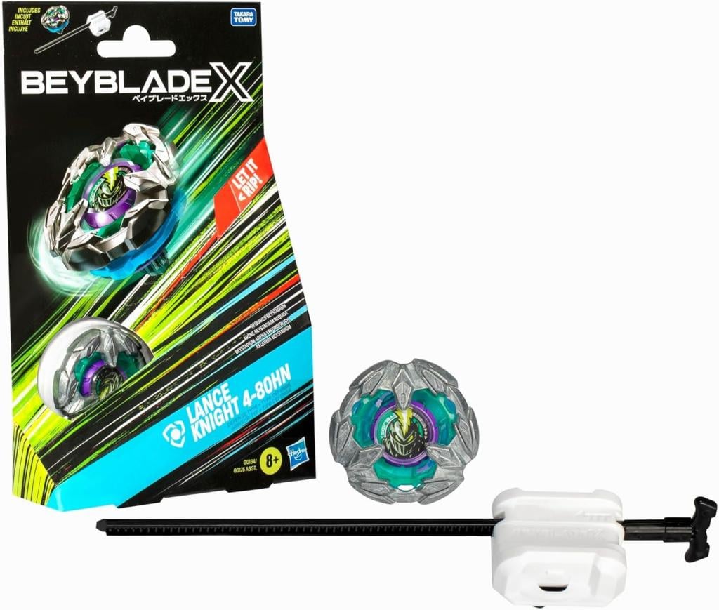BEYBLADE X - Lance Knight Defense 4-80HN Starter Pack : ShopForGeek.com ...