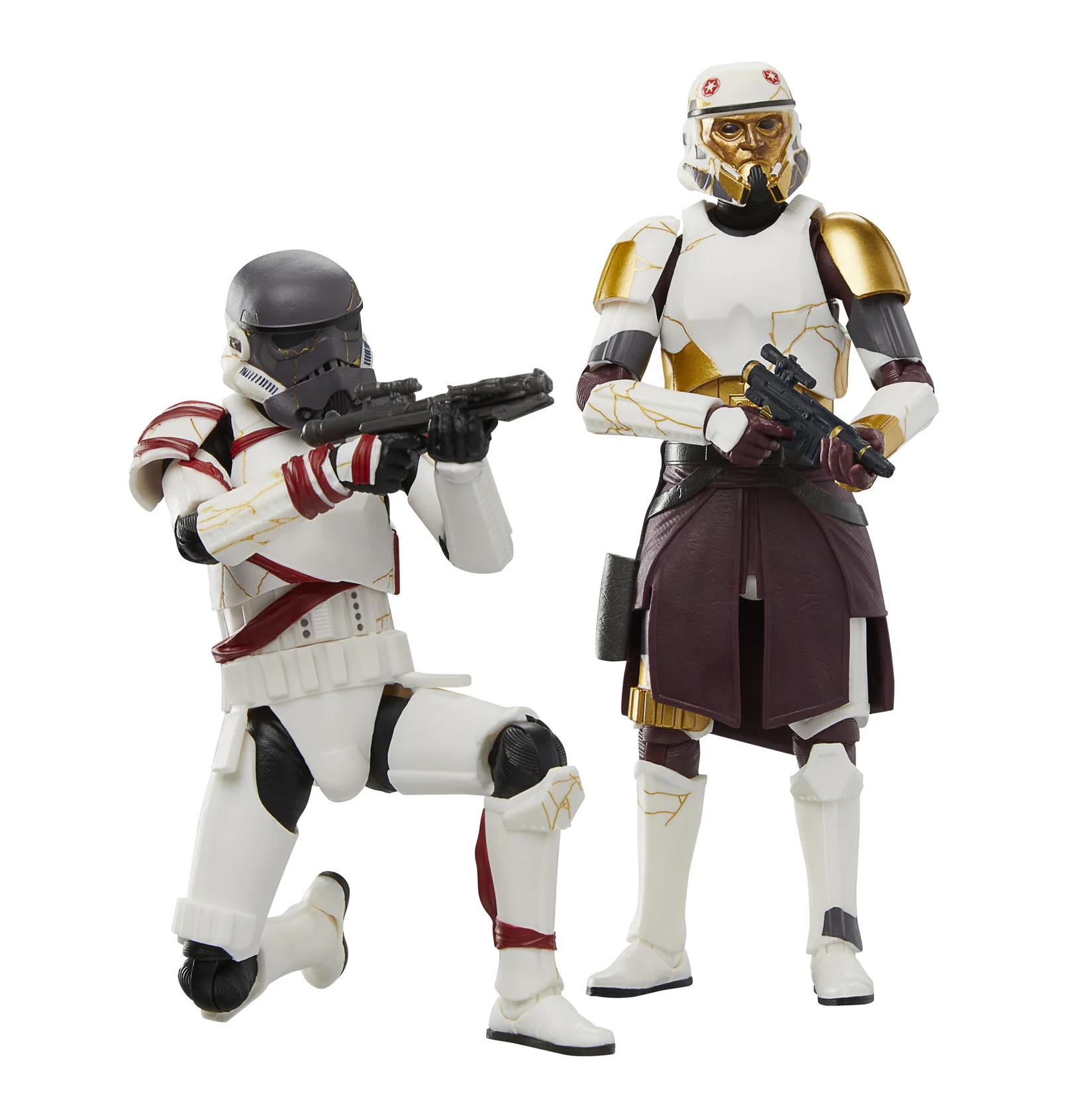 STAR WARS - Captain Enoch & Night Trooper - Figure Black Series 15cm ...