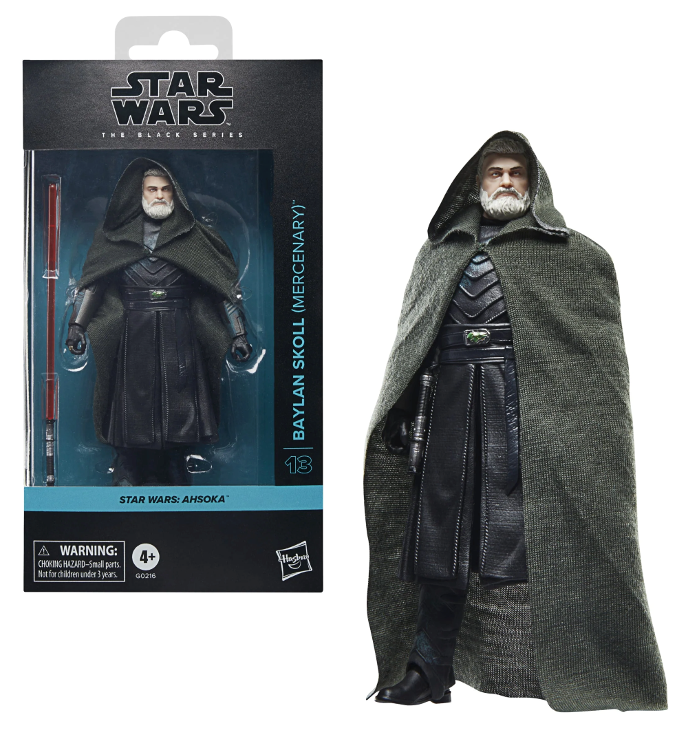 STAR WARS - Baylan Skoll (Mercenary) - Figure Black Series 15cm ...