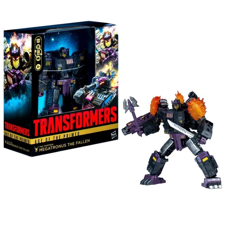 TRANSFORMERS - Megatronus the Fallen - Figure Age of the Primes 19cm ...
