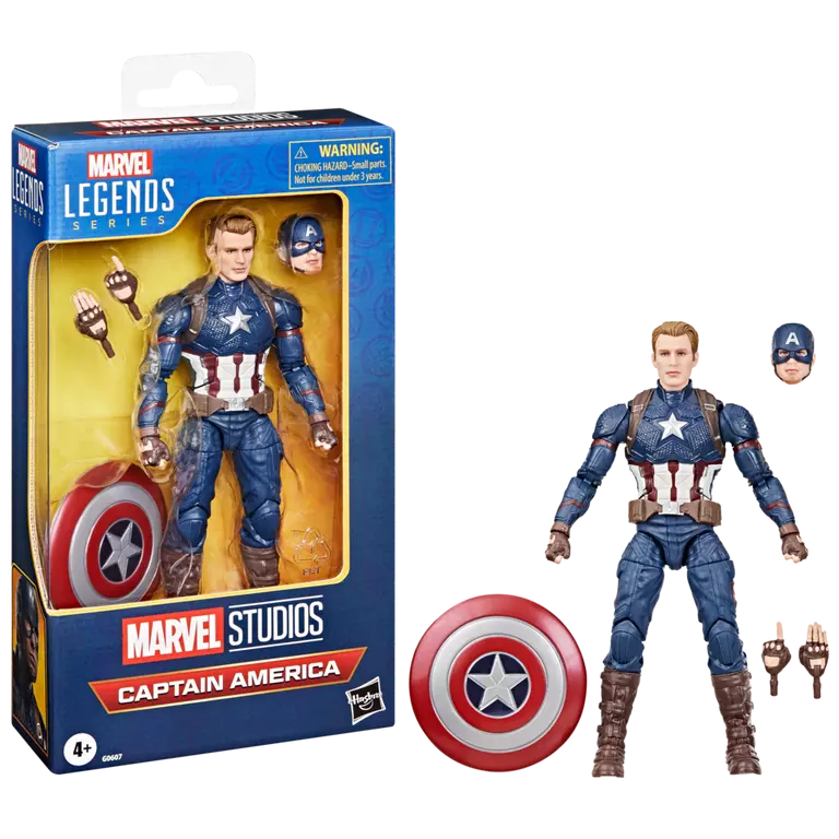 MARVEL - Captain America - Figure Legends Series 15cm : ShopForGeek.com ...