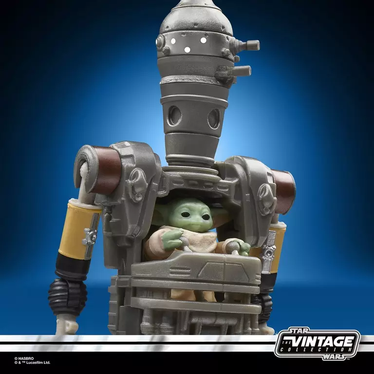 THE MANDALORIAN - IG-12, Grogu & Anzellan -Fig Vintage Collection 10cm ...